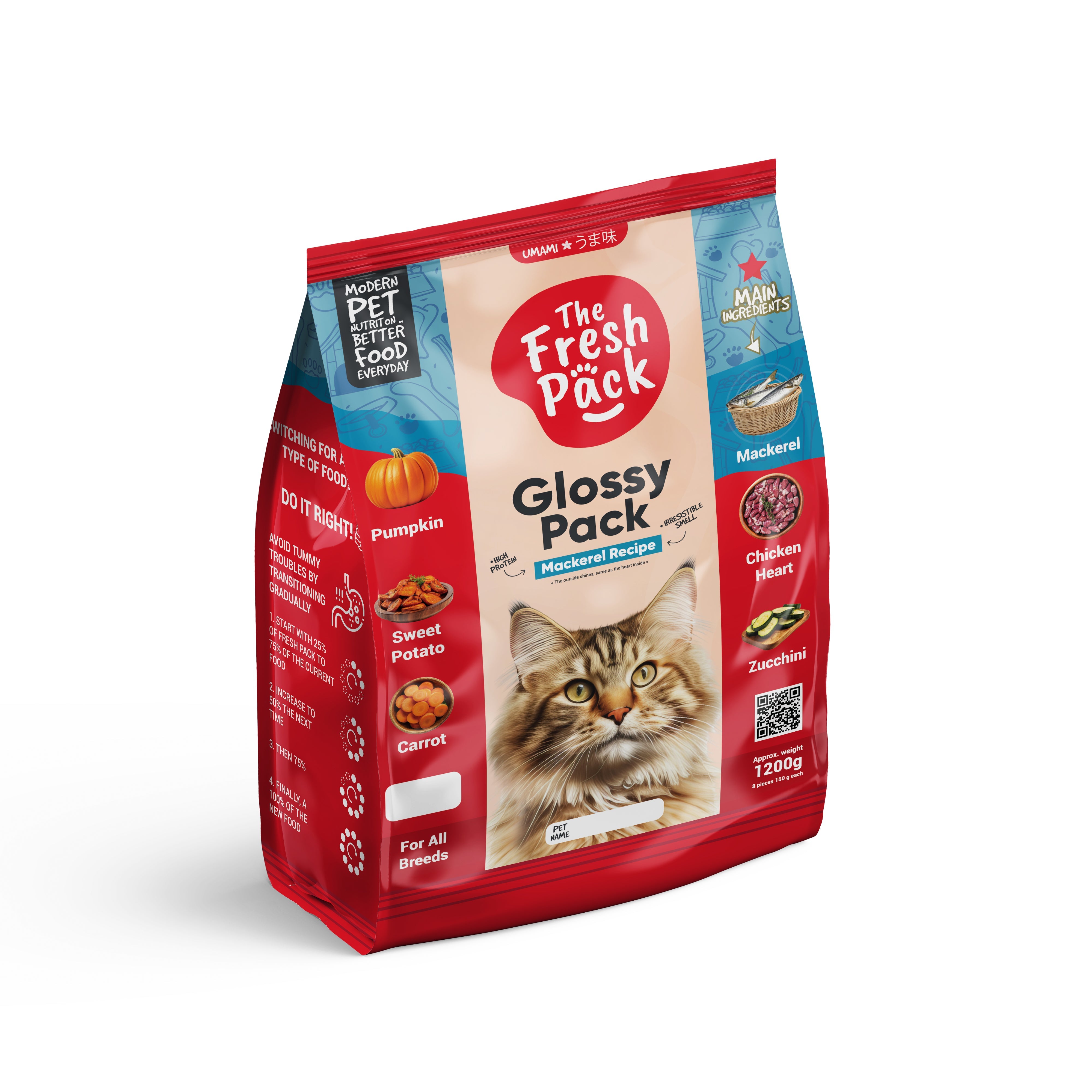 Fresh Cat Food Glossy Pack Egypt | PetYard