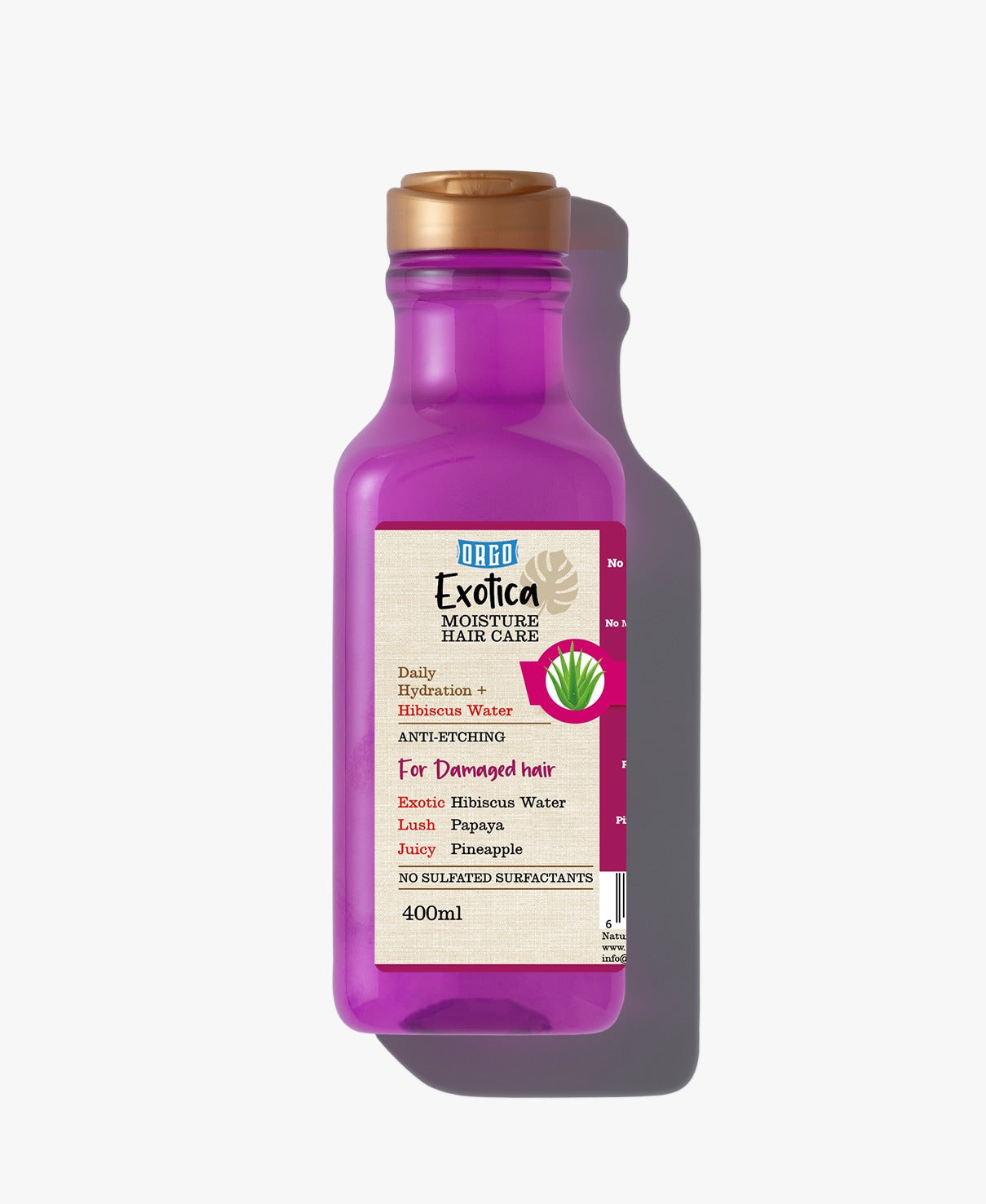 Orgo Shampoo 400ml Pineapple