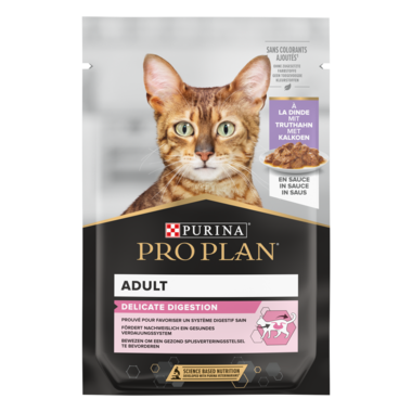 PURINA® PRO PLAN® Delicate Nutri Savour™ with Turkey in Gravy 85g